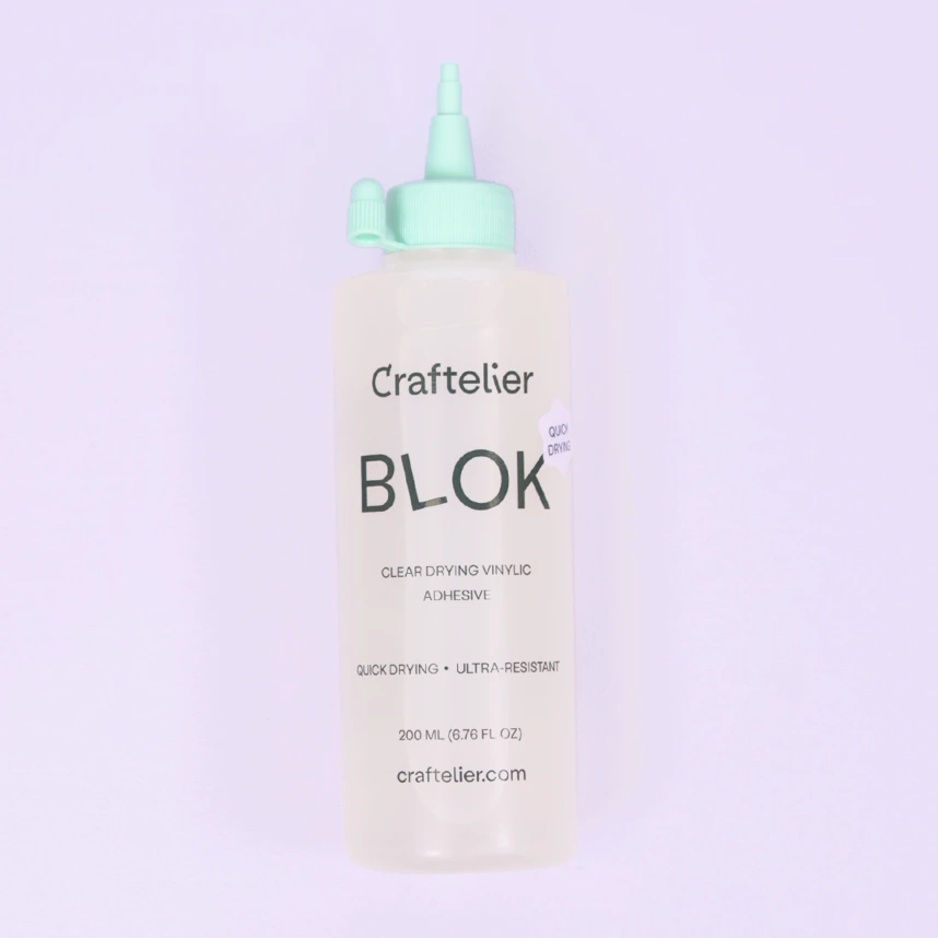 Cola Blok · Cola Extra-forte e Secagem rápida